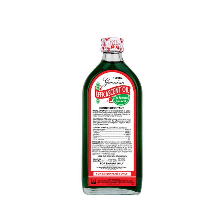 Efficascent Oil Extra Stength (100ml) - IPI Global Store